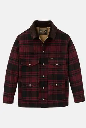 Filson Giacca Spokane Insulated Cruiser Mack Blend - Black