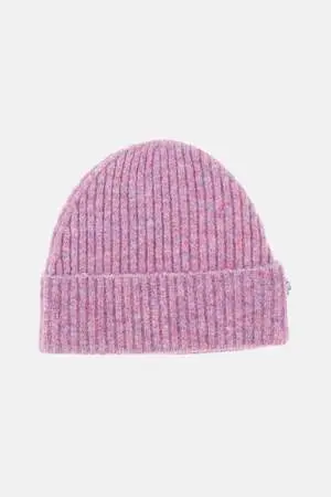 LES DEUX Ribbed Beanie - Rosa