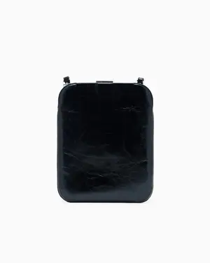 Giorgio Armani X 10 Corso Como Patent-leather Shoulder Bag