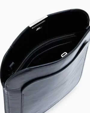 Giorgio Armani X 10 Corso Como Patent-leather Shoulder Bag