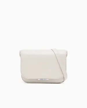Giorgio Armani X 10 Corso Como Small Leather Shoulder Bag - White