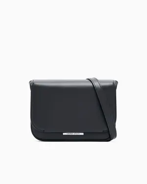 Giorgio Armani X 10 Corso Como Medium Leather Shoulder Bag - Black