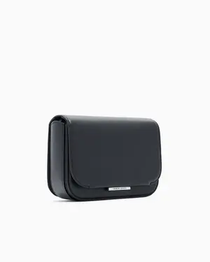 Giorgio Armani X 10 Corso Como Medium Leather Shoulder Bag - Black