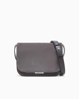 Giorgio Armani X 10 Corso Como Medium Suede Shoulder Bag - Brown