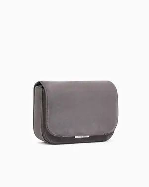 Giorgio Armani X 10 Corso Como Medium Suede Shoulder Bag