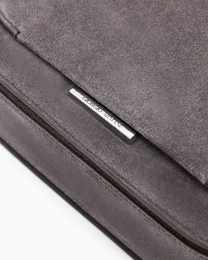 Giorgio Armani X 10 Corso Como Medium Suede Shoulder Bag