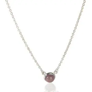 Tiffany & Co. Cartier Sterling Silver Chalcedony Pendant Necklace - Sterling_silver