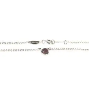 Tiffany & Co. Cartier Sterling Silver Chalcedony Pendant Necklace