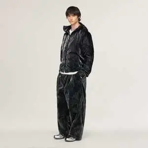 Adidas Y-3 Marble Nylon Windbreaker - Black