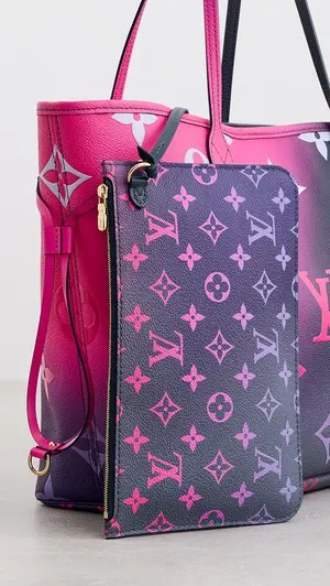 Shopbop Louis Vuitton Giant Monogram Neverfull Tote Mm