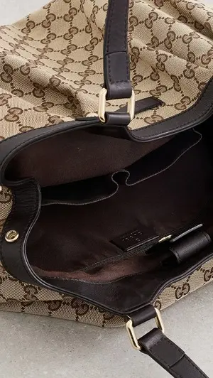Shopbop Canvas Gucci Signature Shoulder Bag Gg