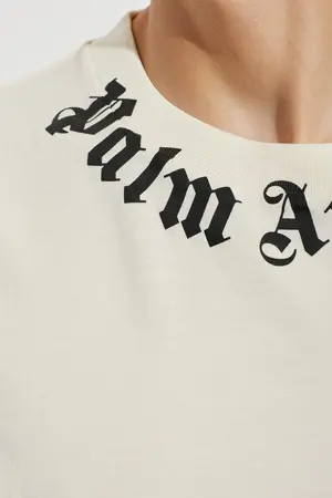 Palm Angels Cotton T-shirt With Logo