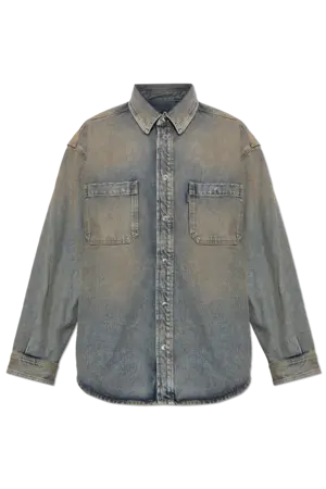 HAIKURE Nelson" Denim Shirt - Grey