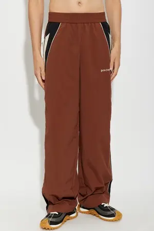 Palm Angels Sweatpants With An Appliqué Logo