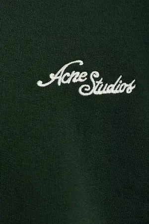 Acne Studios Cotton Sweatshirt With Embroidered Logo