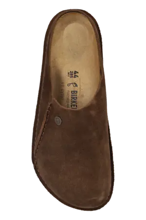 BIRKENSTOCK Zermatt Premium Suede Slippers - Brown