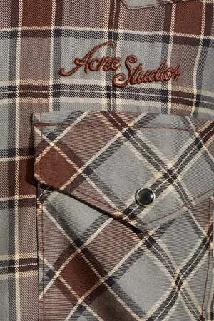 Acne Studios Checked Shirt