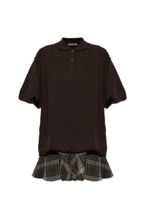 Acne Studios Cotton Polo Dress