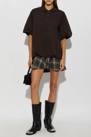 Acne Studios Cotton Polo Dress