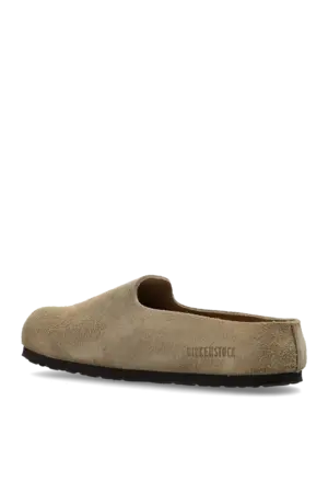 BIRKENSTOCK X Papillio Suede Slip-on Clogs - Beige