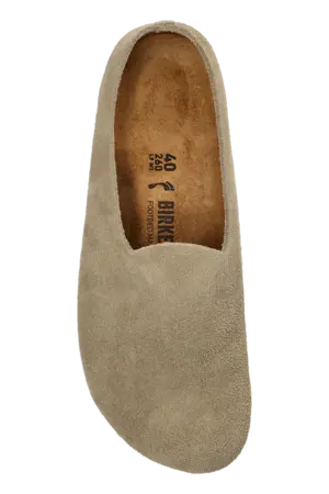 BIRKENSTOCK X Papillio Suede Slip-on Clogs - Beige