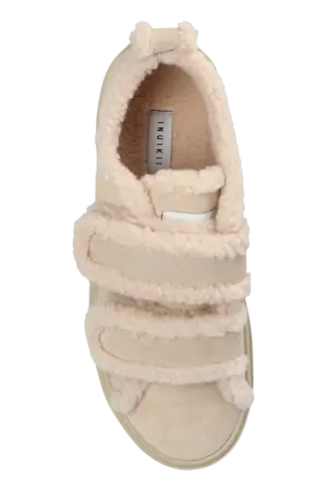 Inuikii Shearling Low Velcro Sneakers