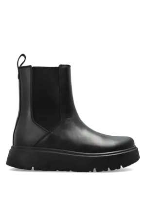 BIRKENSTOCK X Papillio Leather Chelsea Platform Ankle Boots - Black