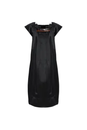 Marni Long Dress With Short Sleeves