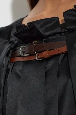 Marni Long Dress With Short Sleeves