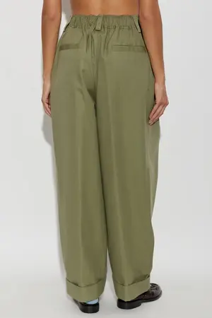 Marni Wide-leg Cotton Pants