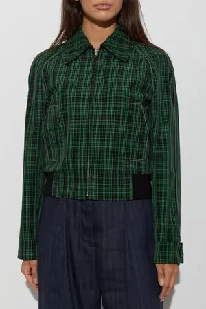 Marni Wool Plaid Jacket