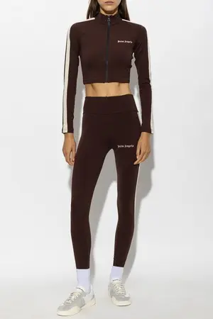 Palm Angels Leggings With Logo