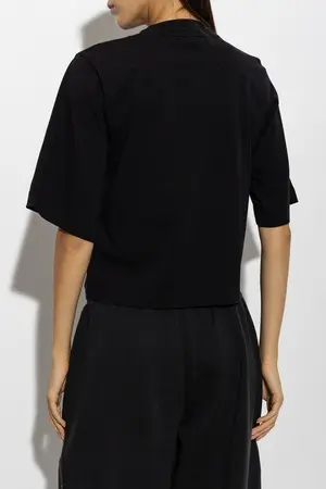 Palm Angels Cotton T-shirt With Printed Logo