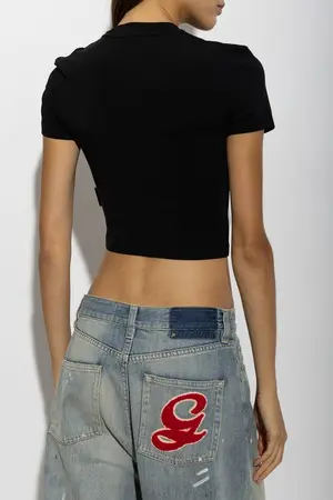 Palm Angels T-shirt With Printed Logo