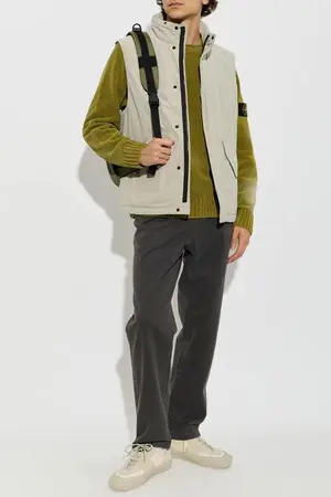 Stone Island Low Top Sneakers With Logo Patch