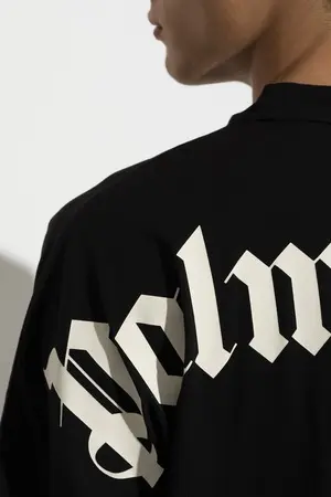 Palm Angels Cotton T-shirt With Logo