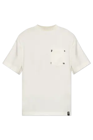 Palm Angels Cotton T-shirt With Logo - Yellow