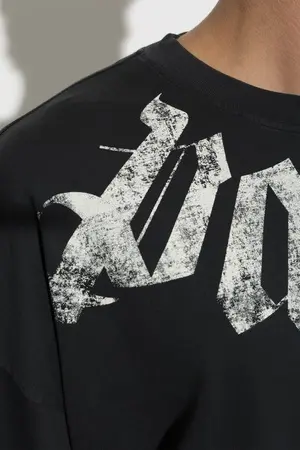 Palm Angels Cotton T-shirt With Logo Print