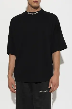 Palm Angels Cotton T-shirt With Pocket