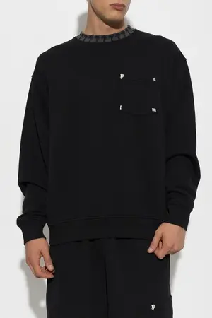 Palm Angels Cotton Sweatshirt With Pocket