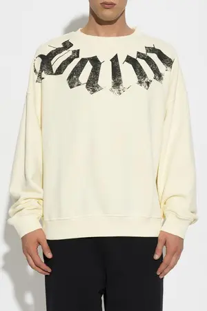 Palm Angels Cotton Sweatshirt With Print
