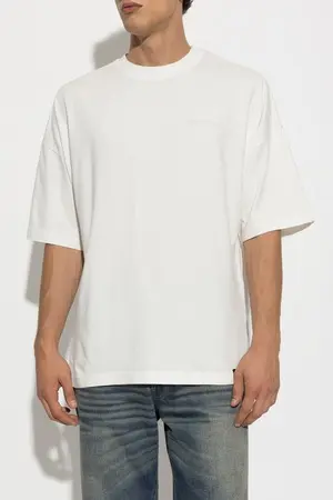 Palm Angels Cotton T-shirt With Logo