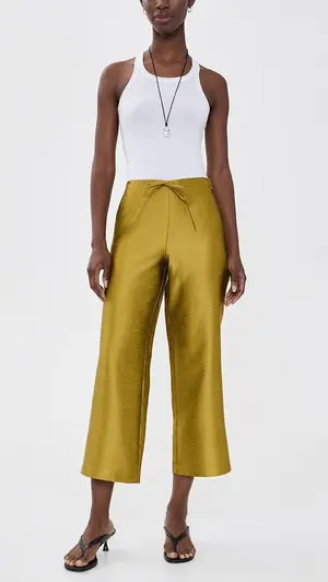 REFORMATION Olina Cropped Pants