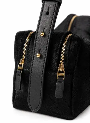 ELLEME Trousse Calf Leather Bag - Black