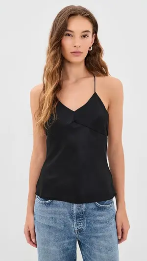 REFORMATION Natasia Top - Black