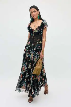 Rixo Carina Amelia Bouquet Multi Regular Dress