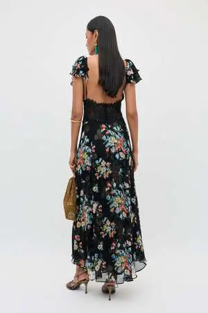 Rixo Carina Amelia Bouquet Multi Regular Dress