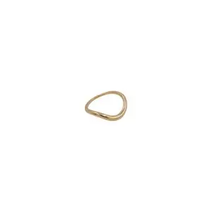 1610ISTANBUL Golden Horn Minimalist Silver Ring - Grey