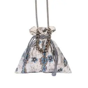 EFFEI Malam Bag With Silver-tone Chain
