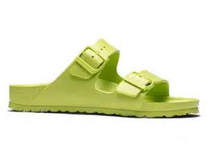 BIRKENSTOCK Arizona Essentials Slide-on Sandals - Active Lime